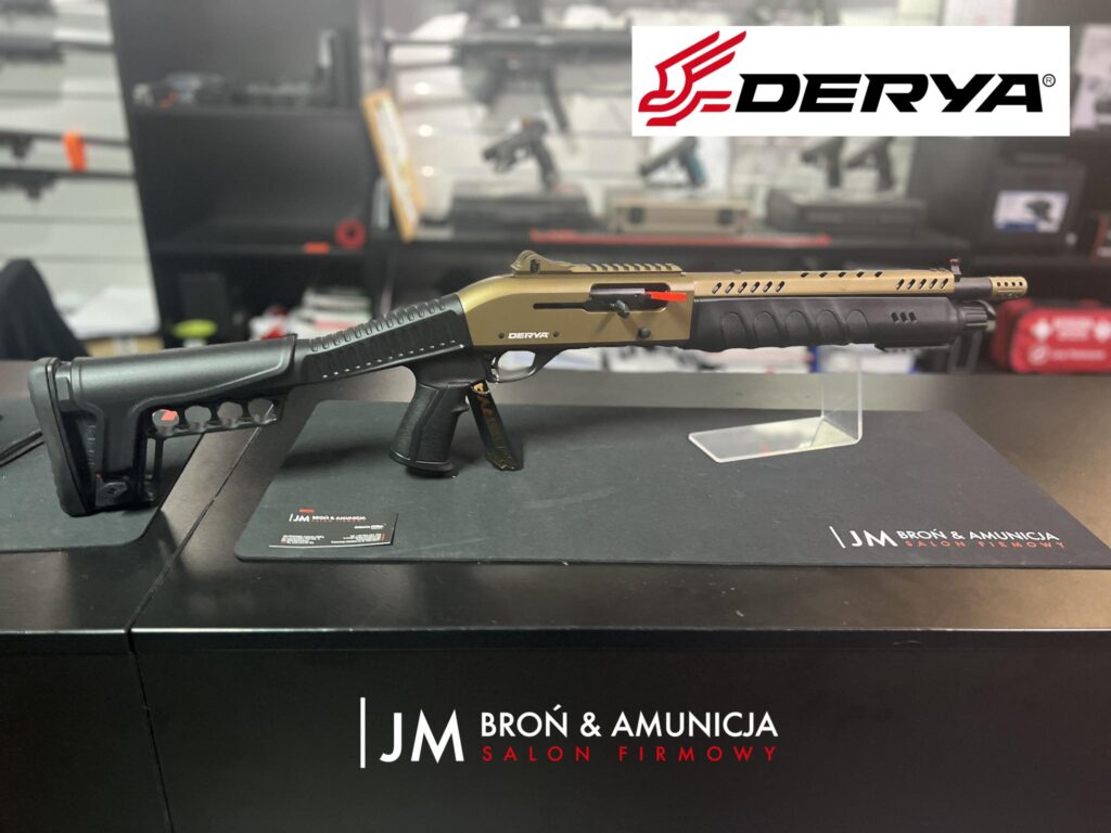 NOWOŚĆ strzelba samopowtarzalna DERYA LION X kal.12/76 - JM Broń & Amunicja